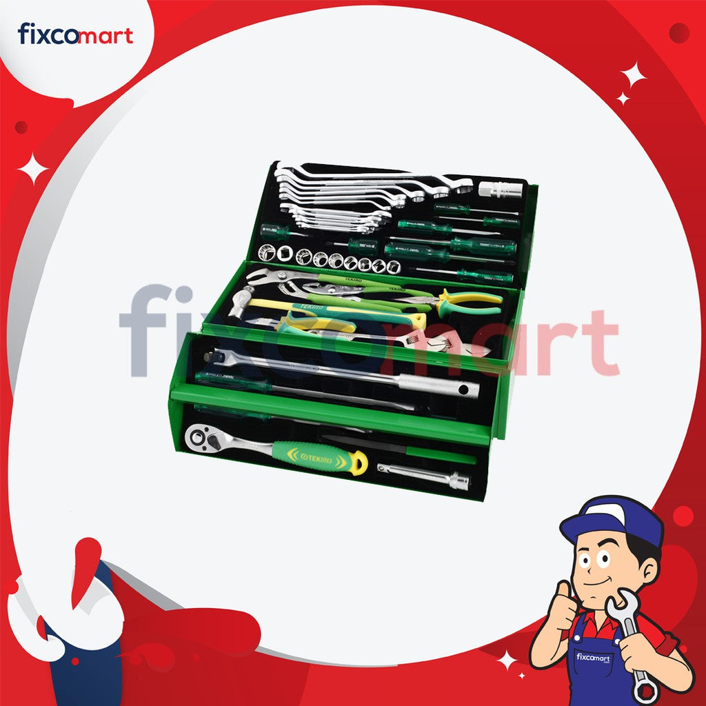 Tekiro Mechanic Tool 45 Pcs / Tekiro Tool Set / Tekiro Automotive Tool – FIXCOMART